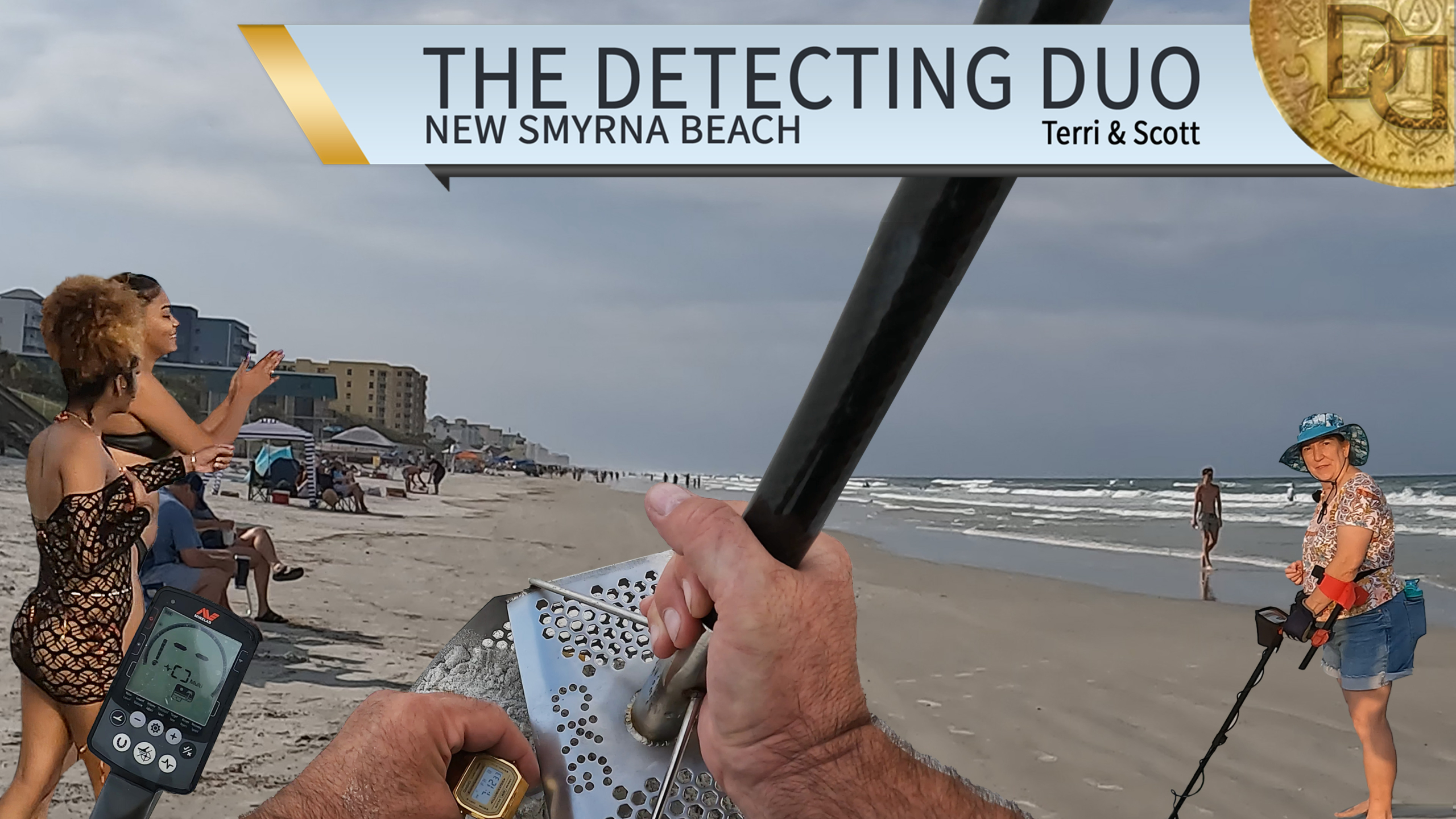 The Detecting Duo – Metal Detecting Florida Beaches – New Smyrna Beach