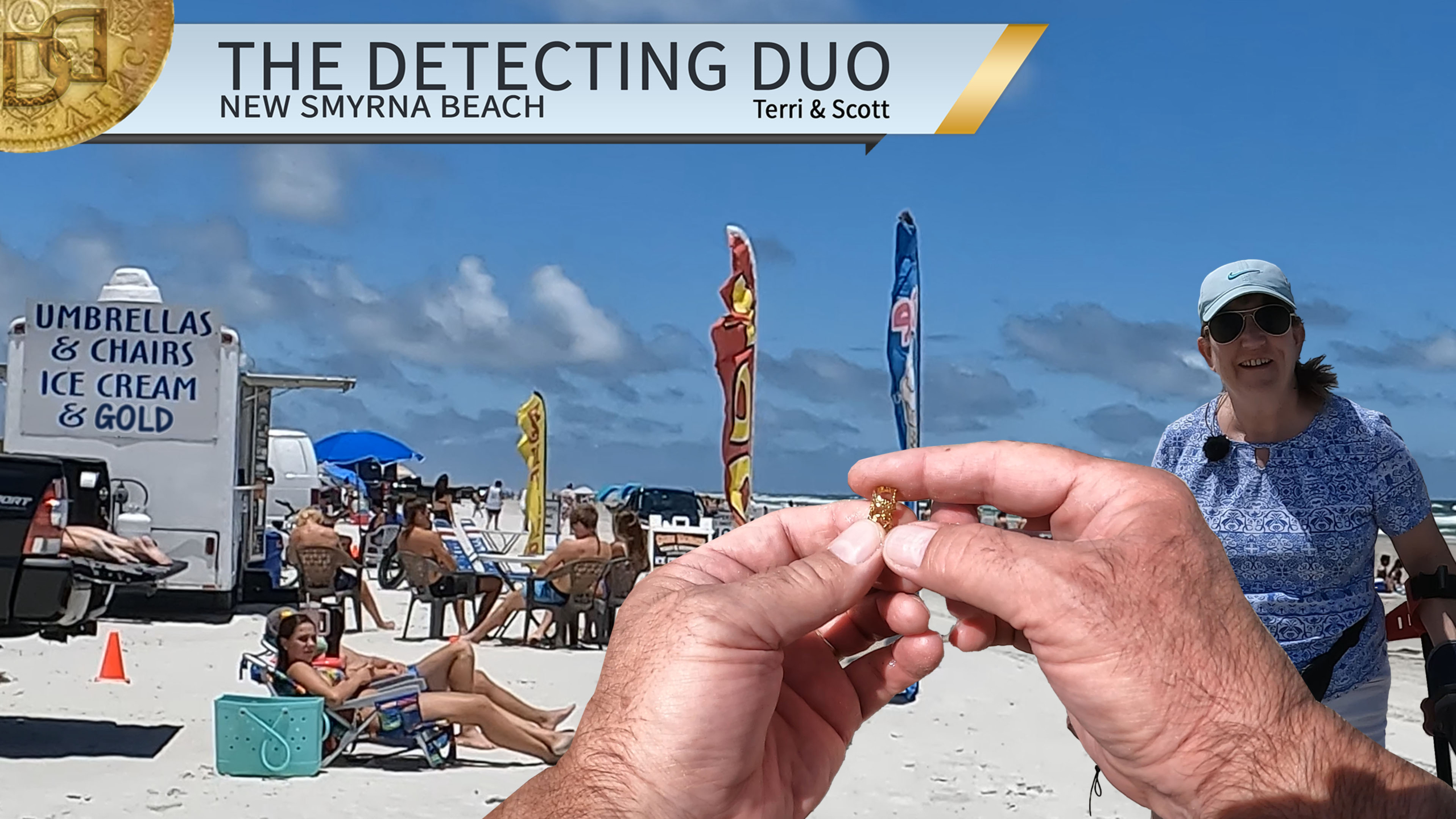The Detecting Duo – Metal Detecting Florida Beaches – New Smyrna Beach